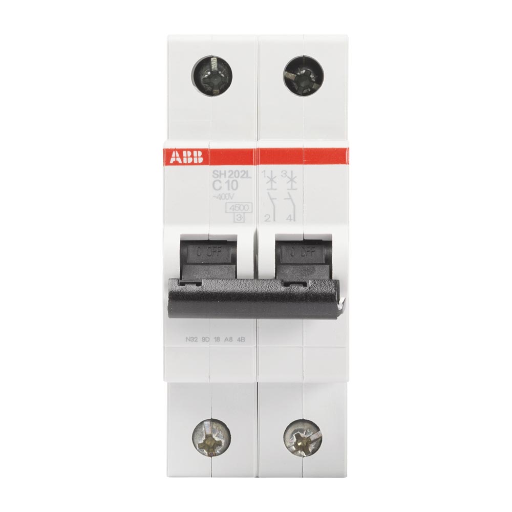 Intrerupator Automat 10A 2P C 4.5Ka SH202-L