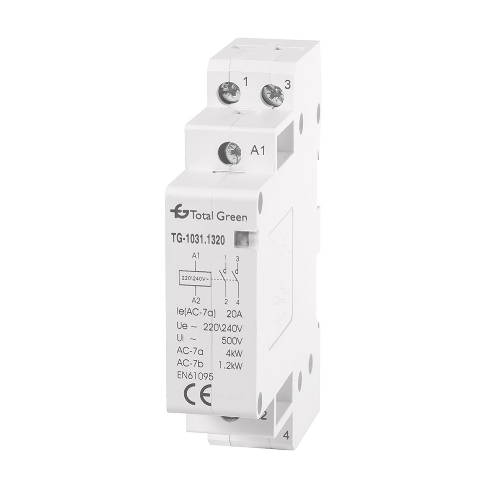 Contactor Modular 2P 1ND 20A