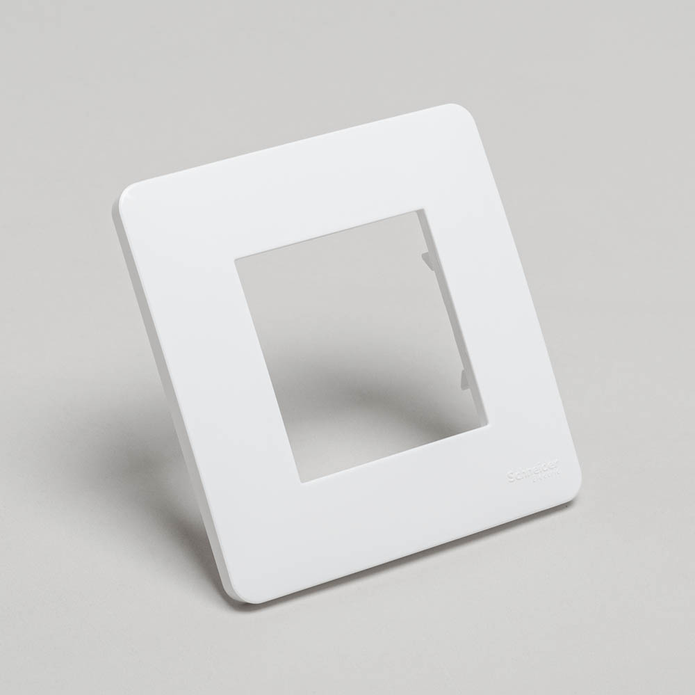 Ramă doză rotundă 1m, alb, Unica Studio NU200218